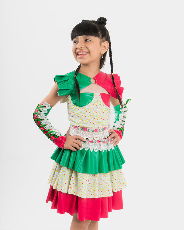 POLLERITA FIESTA PATRONAL (NIÑA) – Pop andino by Milena Warthon